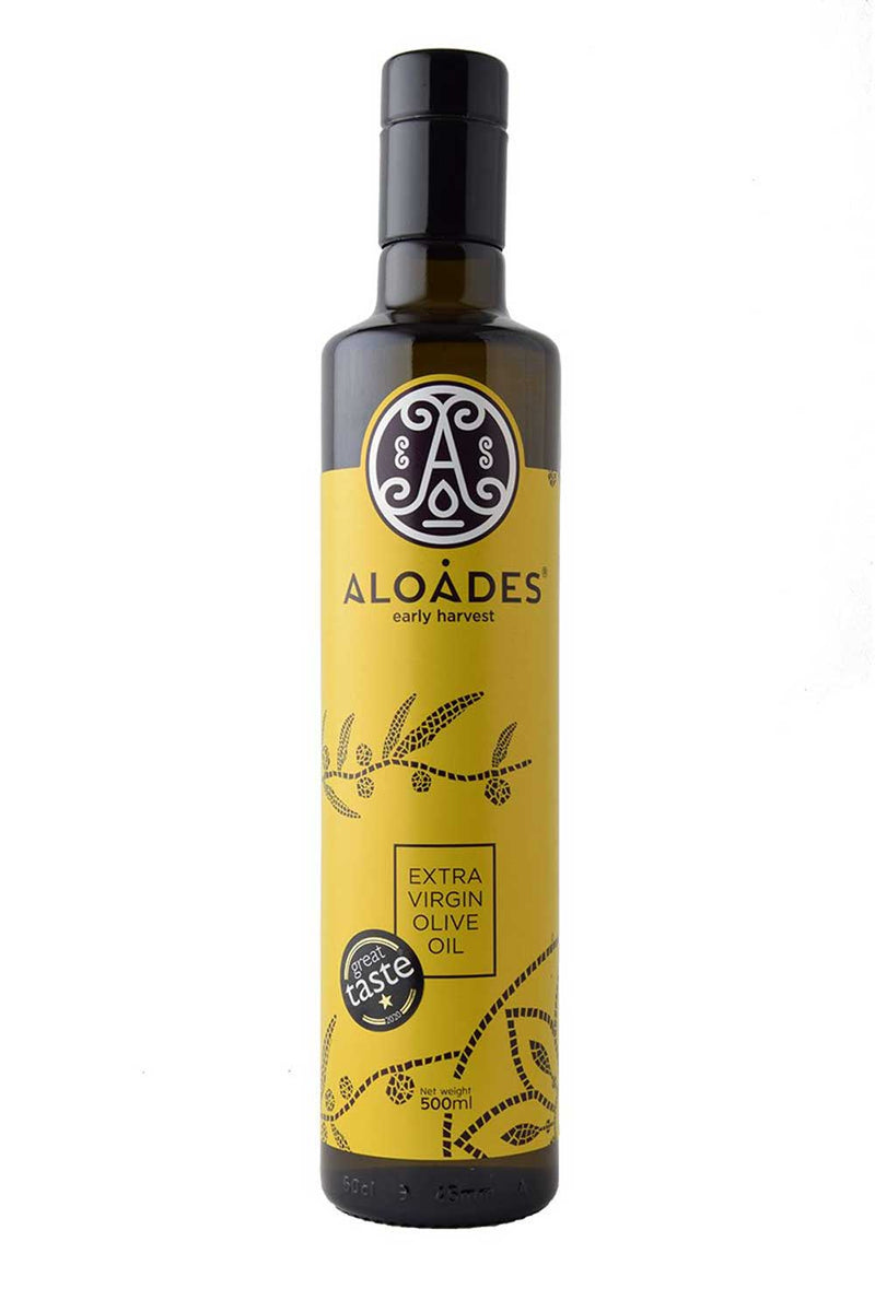 Aloades Early Harvest Extra Natives Olivenöl 0,5 lt. – bakaliko